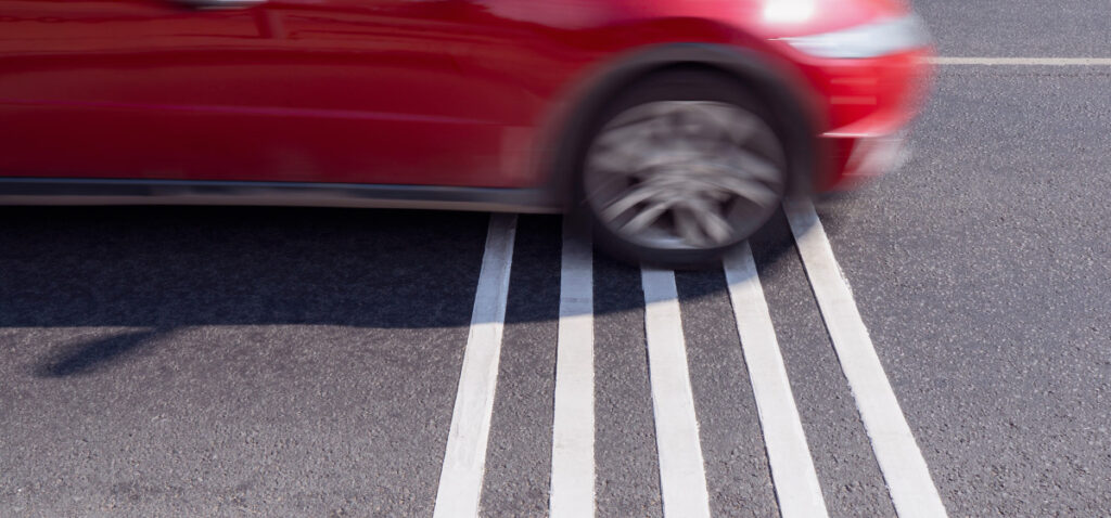 What is a rumble device on the road designed to do? | Veygo