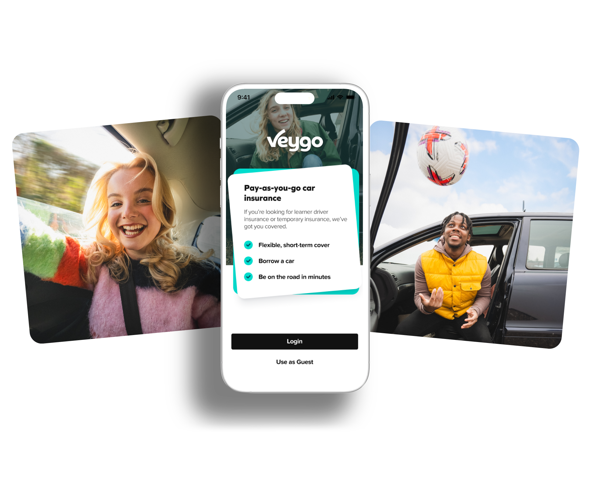 Veygo | Short Term Car Insurance | Flexible & On-Demand Cover